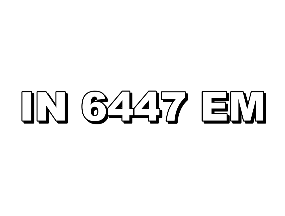 IN 6447 EM - Hoosierdecal