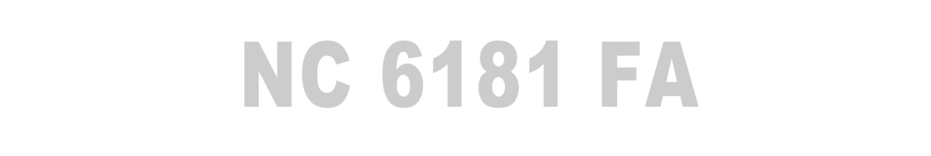NC 6181 FA - Hoosierdecal