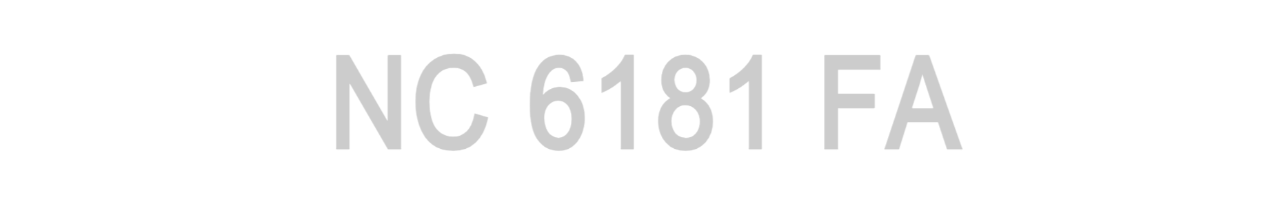 NC 6181 FA - Hoosierdecal