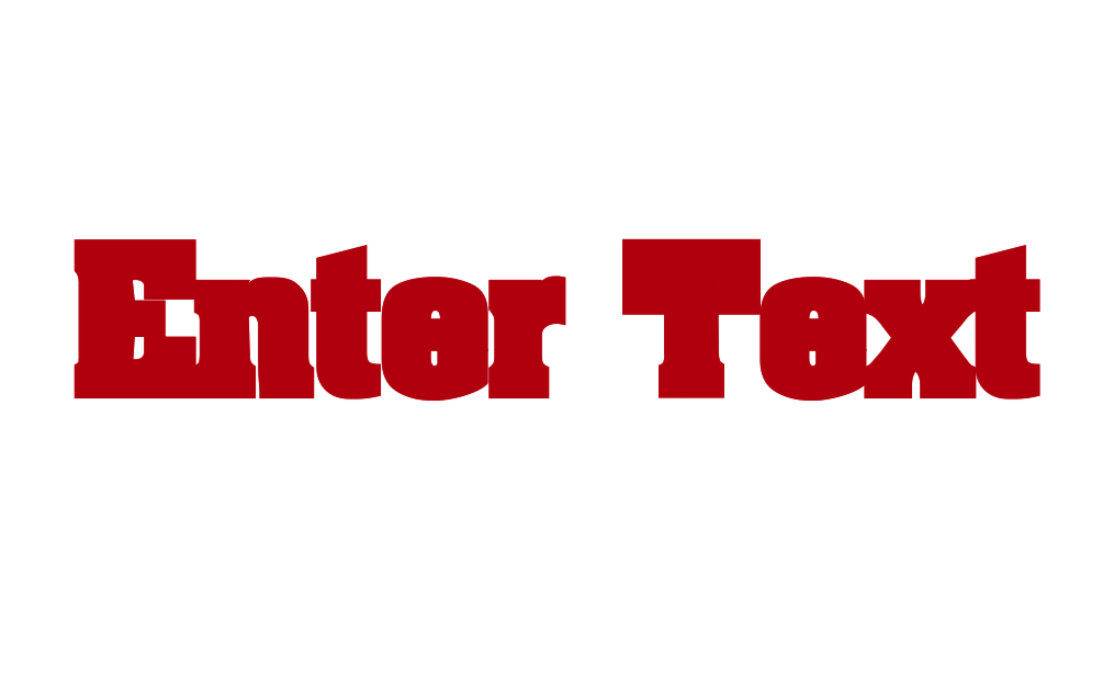 Enter Text - Hoosierdecal