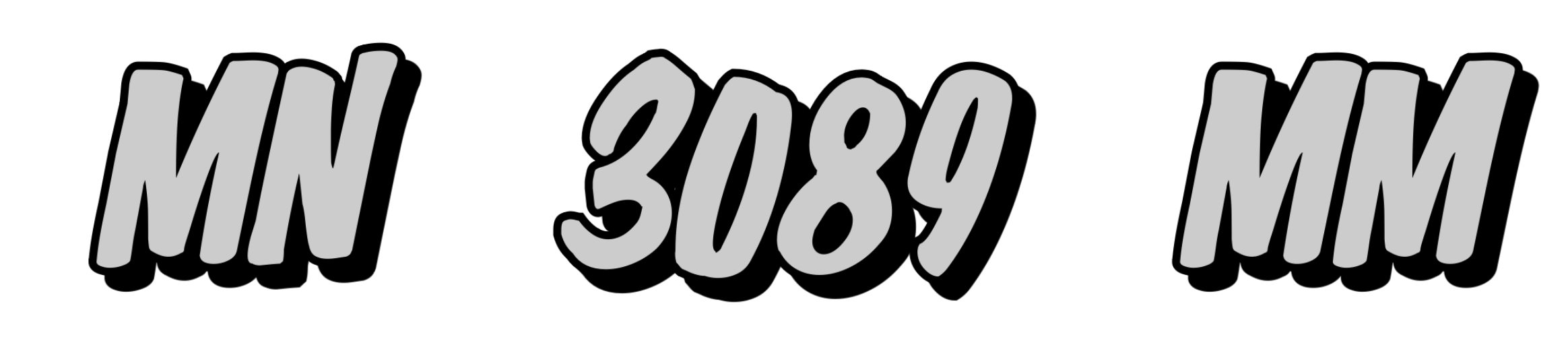 MN 3089 MM - Hoosierdecal