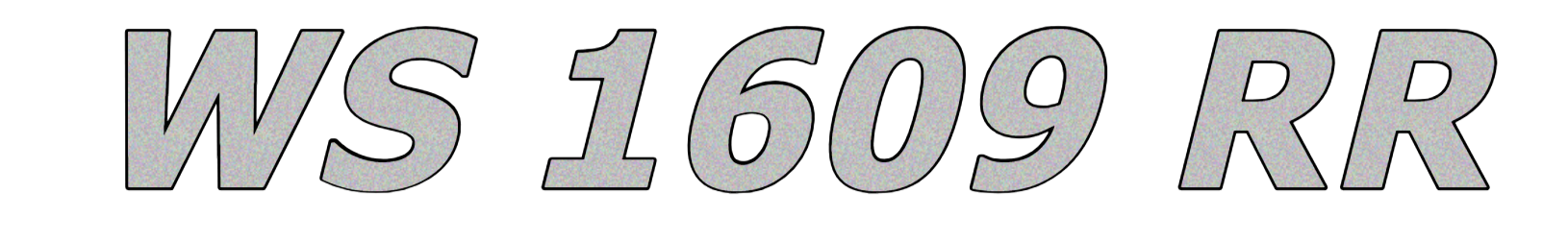 WS 1609 RR - Hoosierdecal