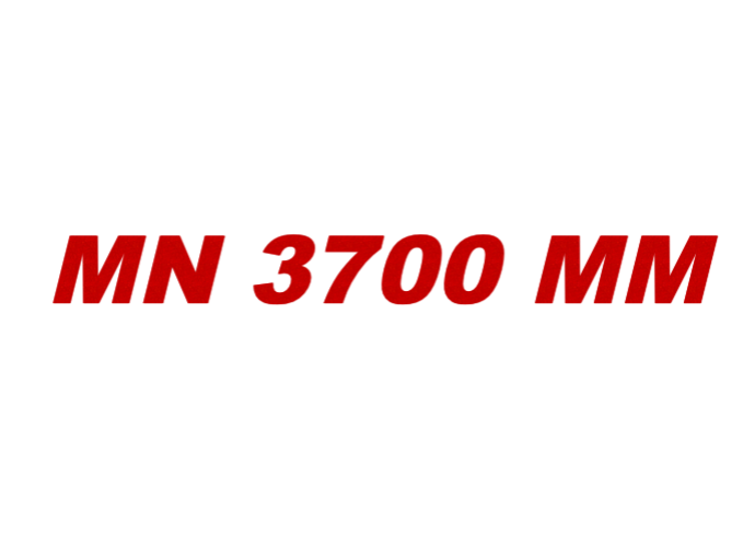 MN 3700 MM - Hoosierdecal