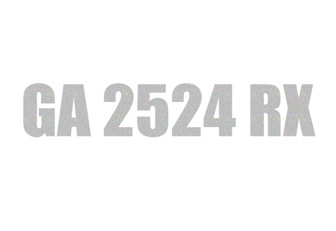 GA 2524 RX - Hoosierdecal