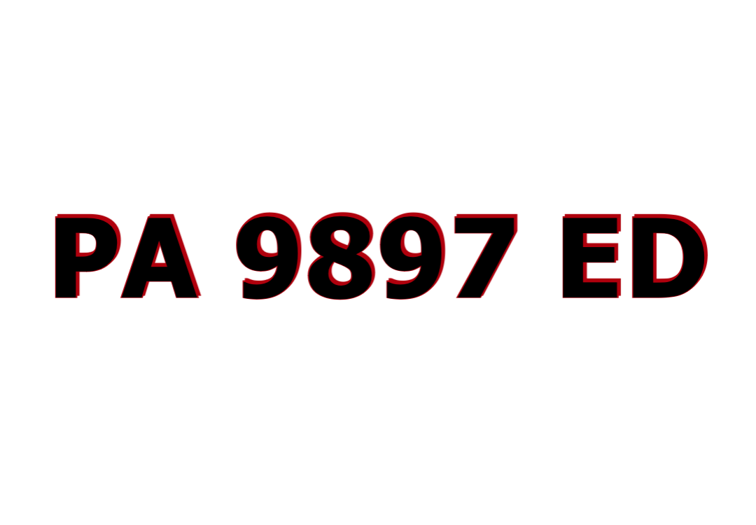 PA 9897 ED - Hoosierdecal