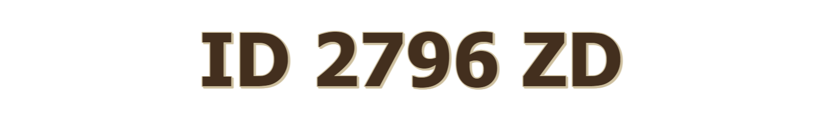 ID 2796 ZD - Hoosierdecal