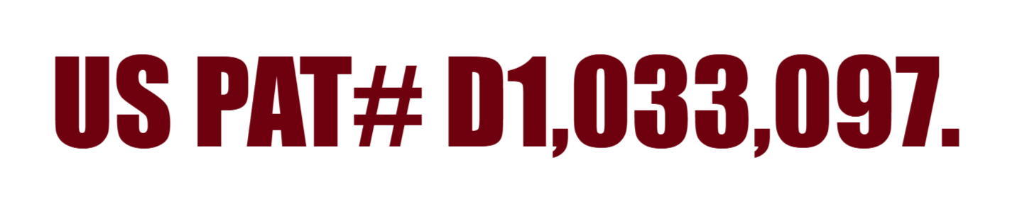 US PAT# D1,033,097. - Hoosierdecal