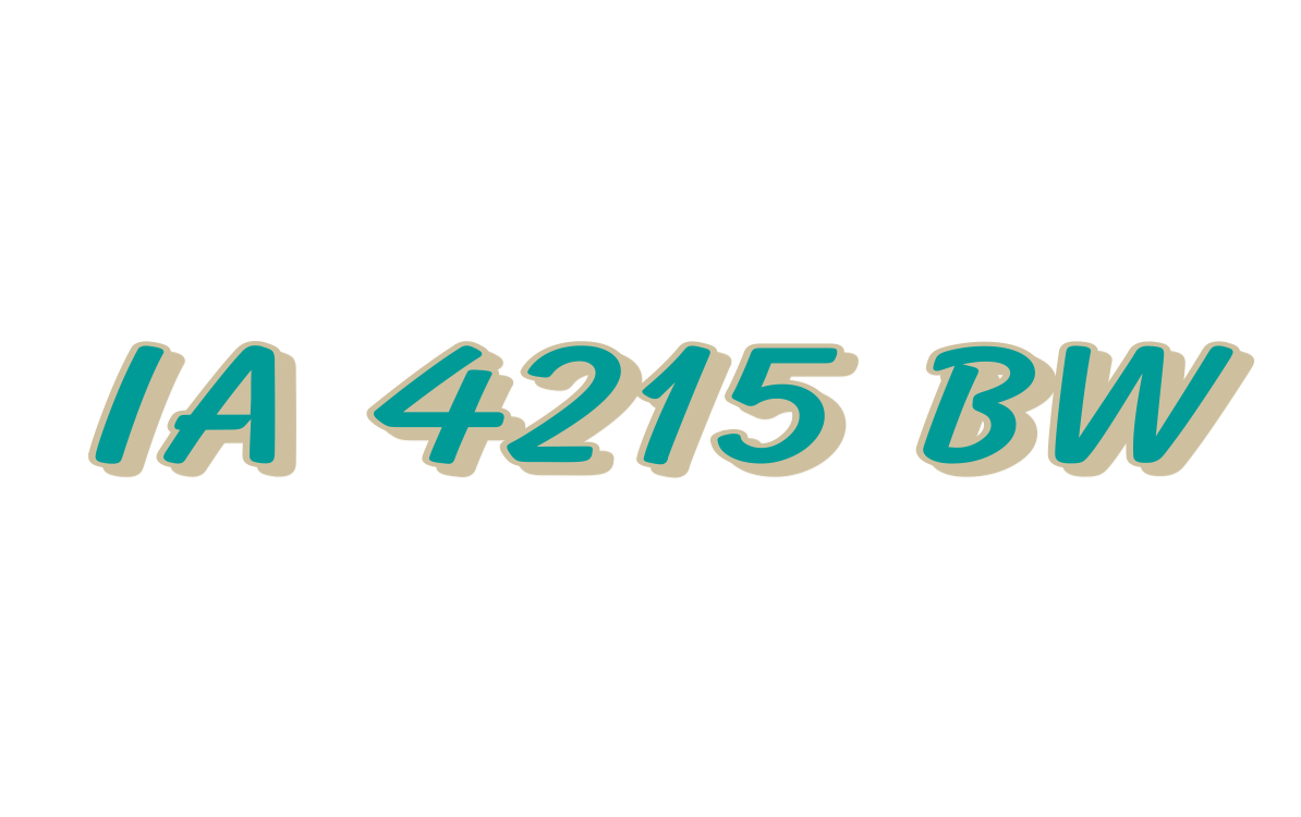 IA 4215 BW - Hoosierdecal