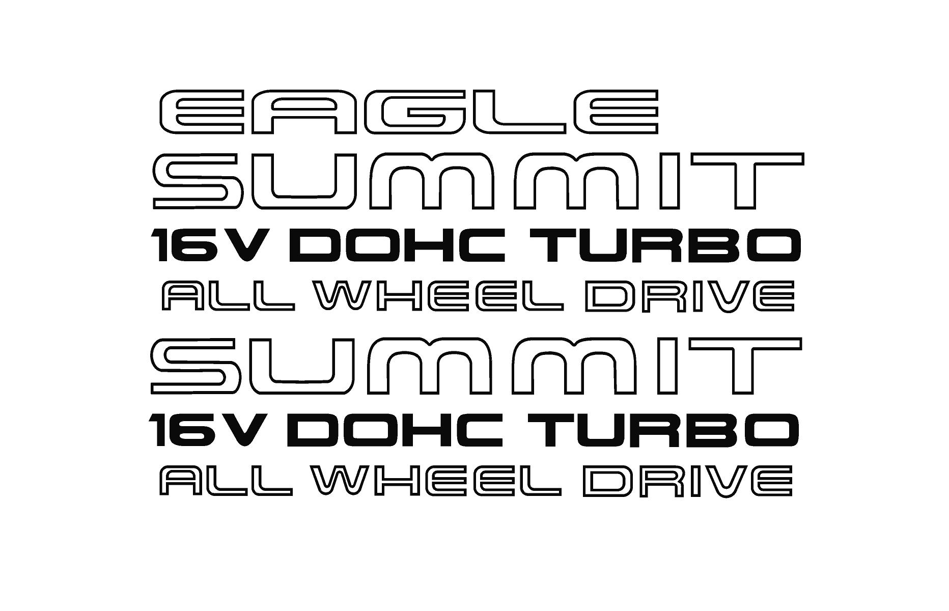 Eagle Summit - Hoosierdecal