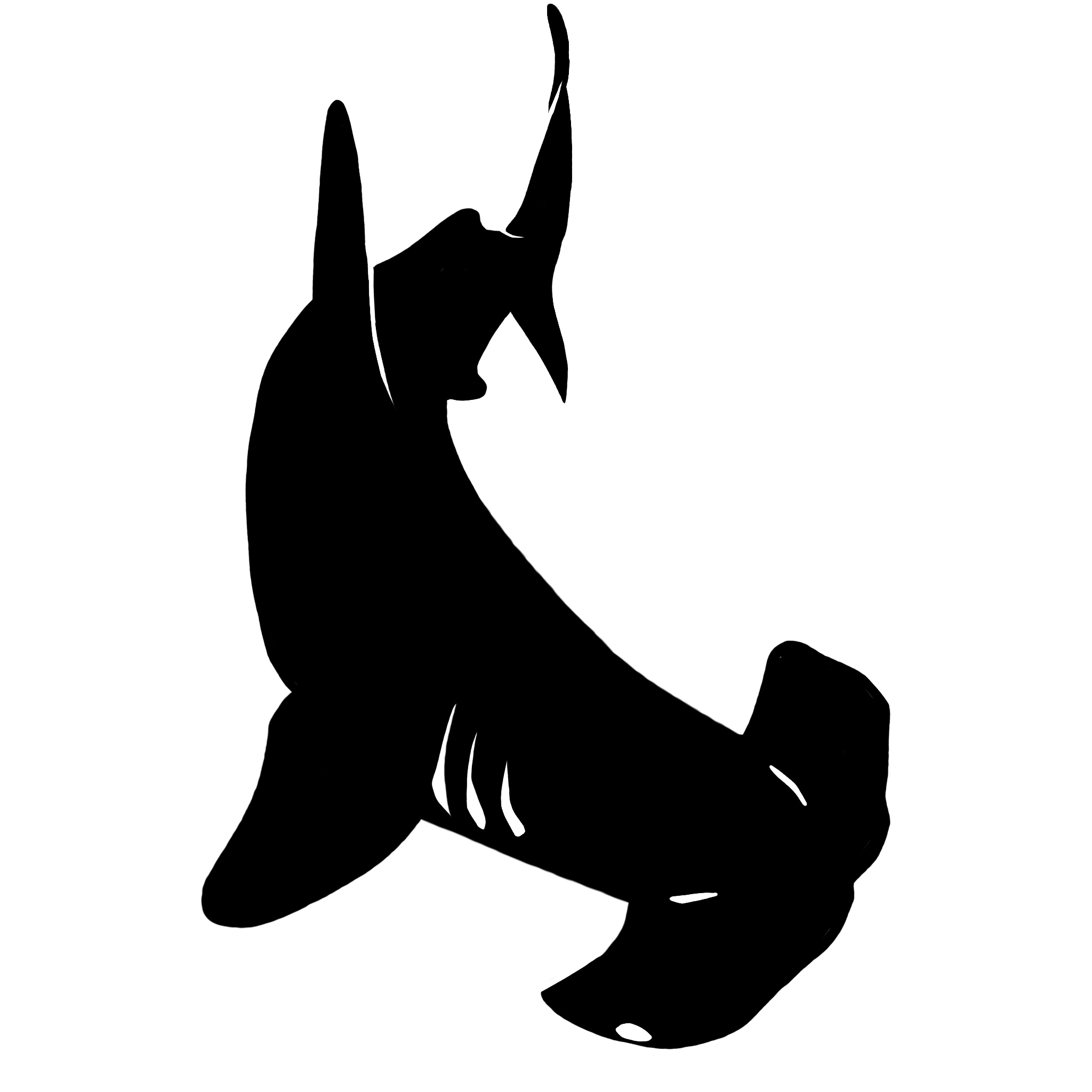 Hammerhead Shark Decal_001 - Hoosierdecal