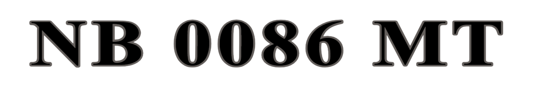 NB 0086 MT - Hoosierdecal