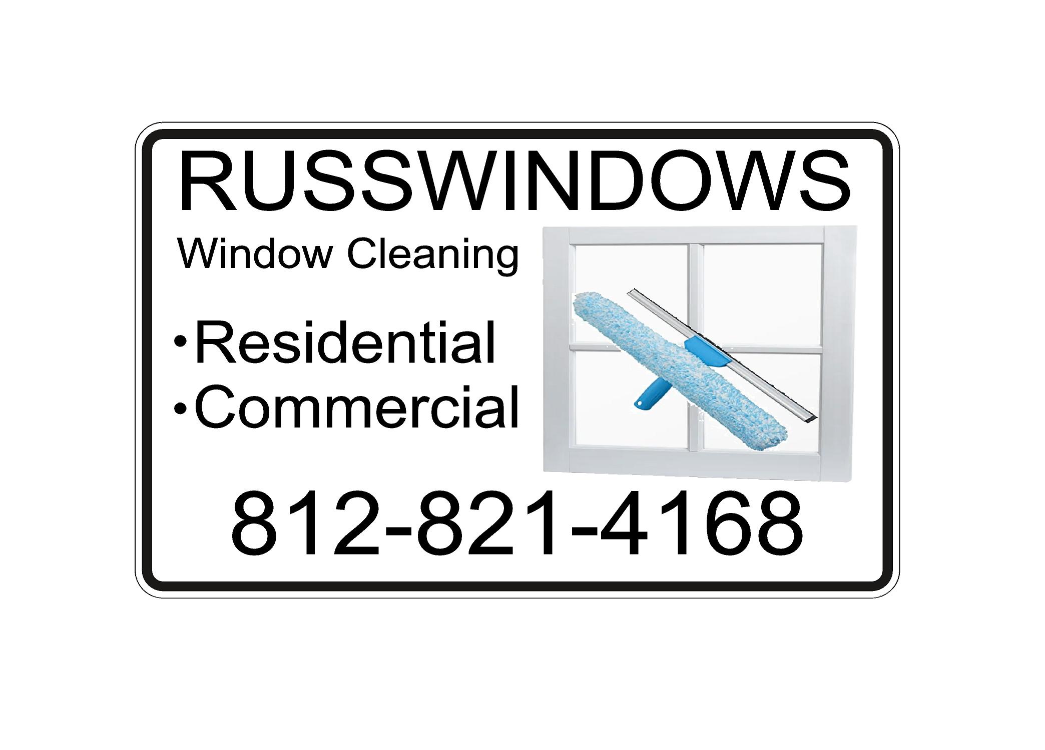 QTY(2) Russ WIndows Updated Magnets - Hoosierdecal