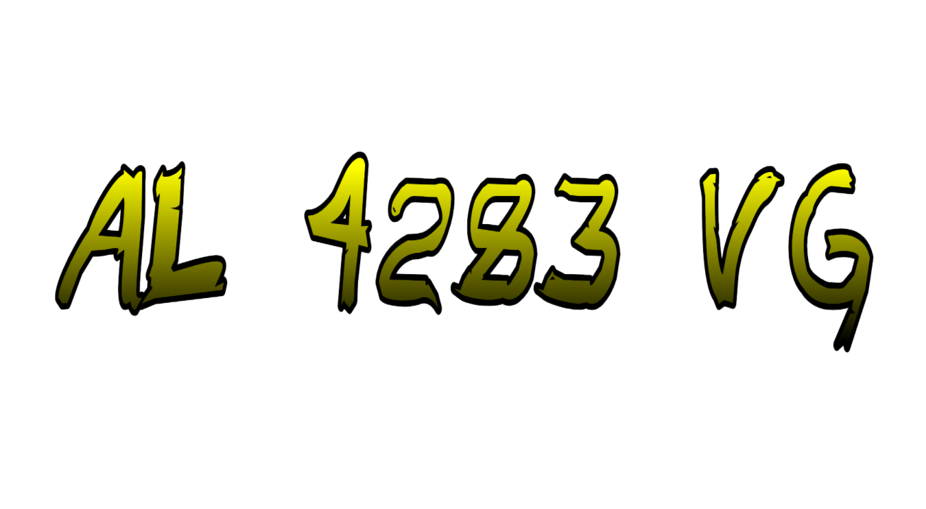 AL 4283 VG - Hoosierdecal