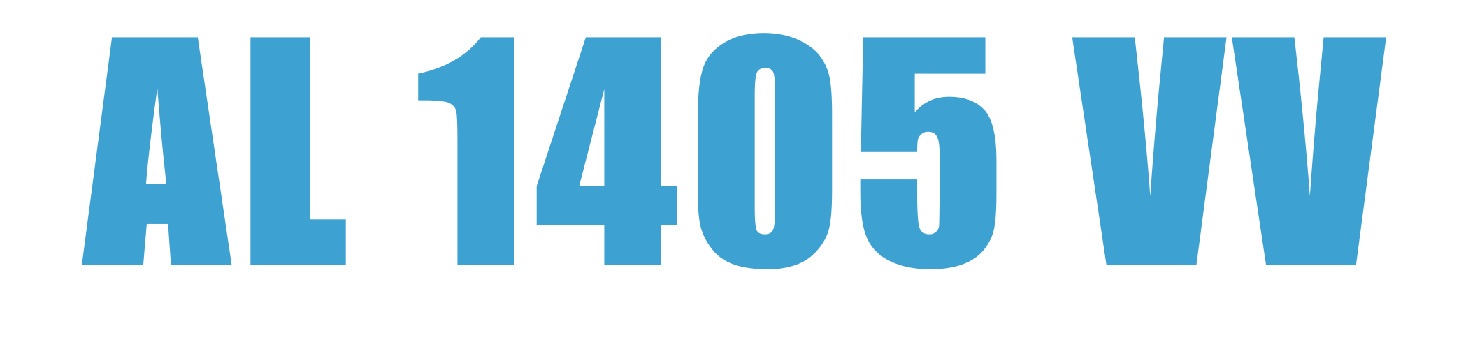 AL 1405 VV - Hoosierdecal