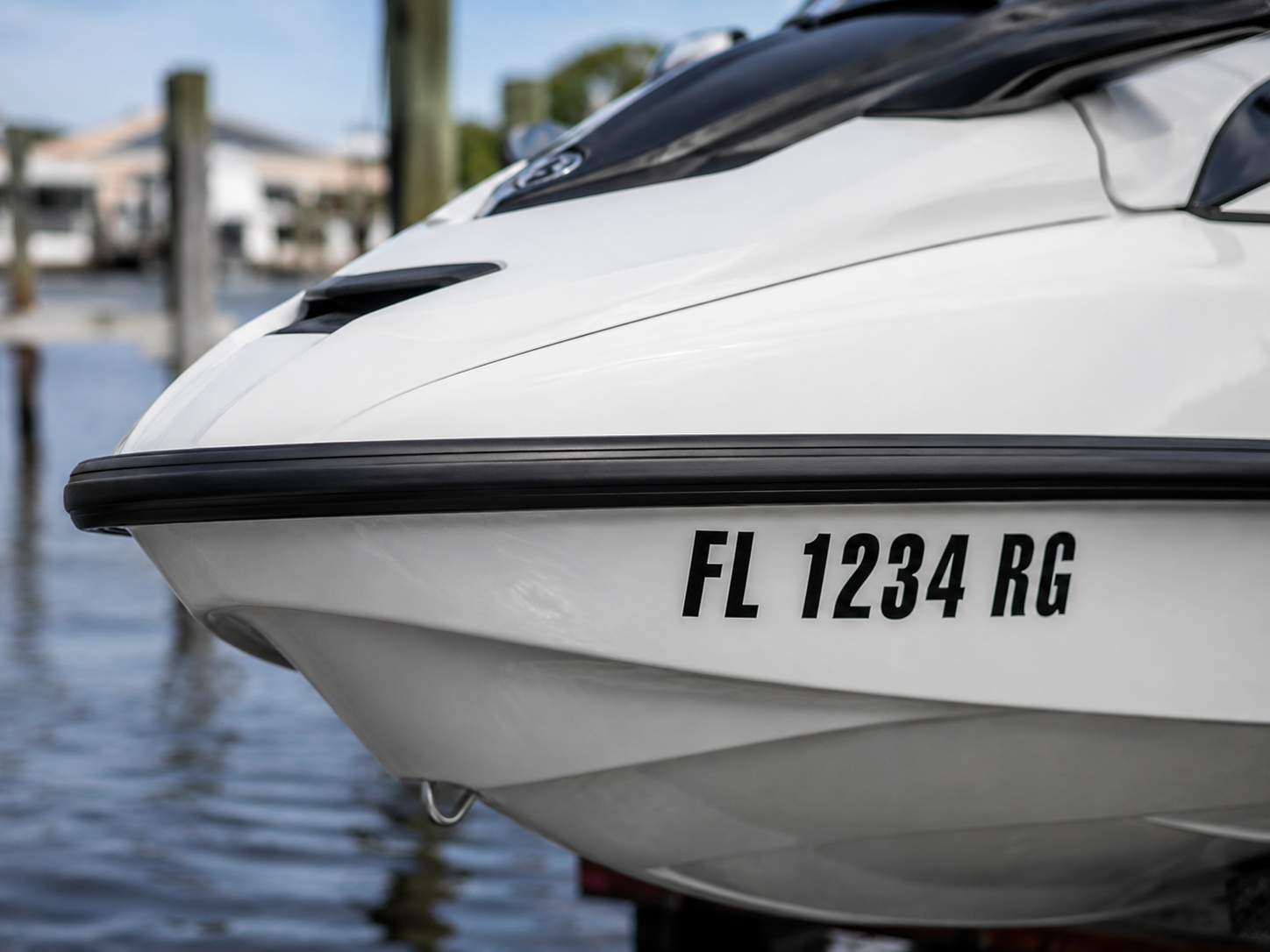 PWC & Jet Ski Registration Numbers | USA Made | Hoosier Decal
